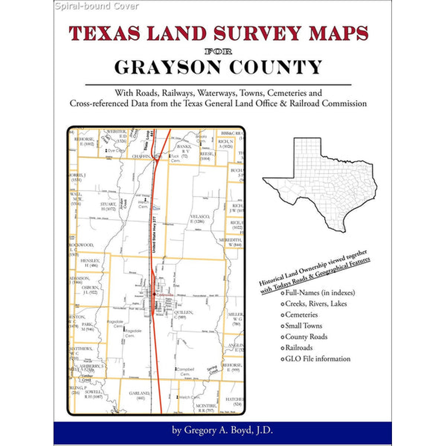Texas Land Survey Maps for Grayson County – Heritage Books, Inc.